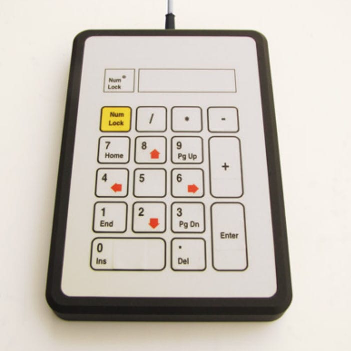 17-key keypad - KT-17-T-35 - k-tronic S.r.l. - benchtop / membrane ...