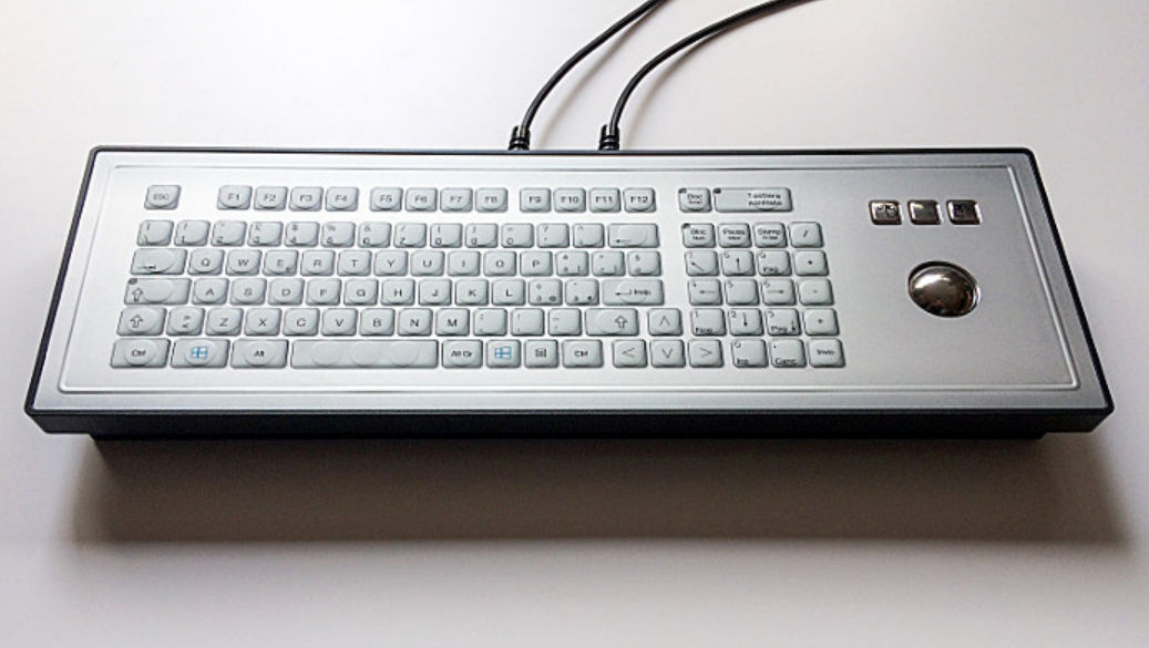 Desktop keyboard - KT-100-T-31 - k-tronic S.r.l. - with mechanical keys ...