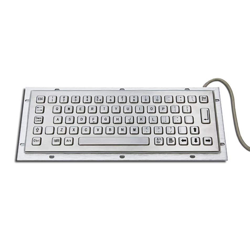Panel-mount keyboard - KT-62-GIX-01 - k-tronic S.r.l. - with mechanical ...