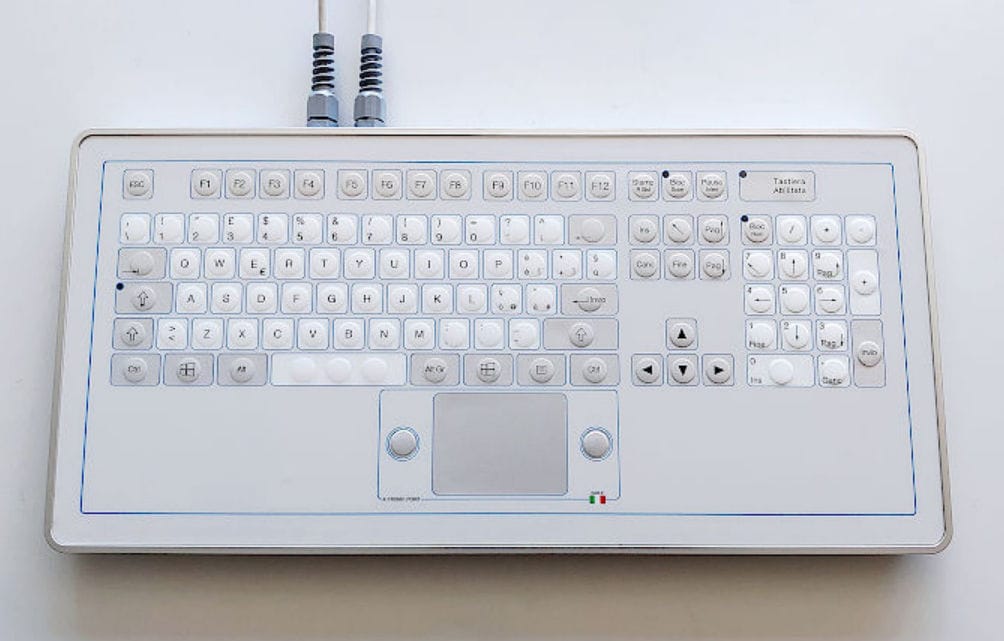 Desktop keyboard - KT-105-TM-04 - k-tronic S.r.l. - with mechanical ...