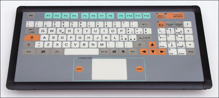 Panel-mount keyboard - KT-100-I-02 - k-tronic S.r.l. - membrane / with ...