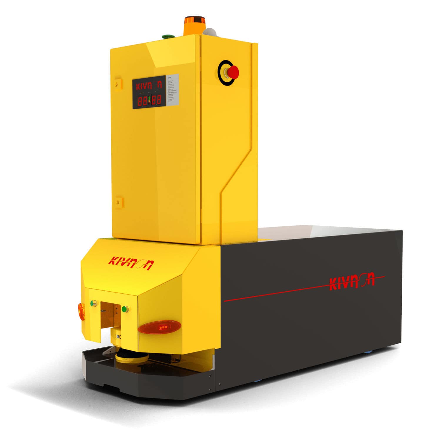 AGV tractor - K32 - Kivnon Logística - electric / wheel-mounted / towing