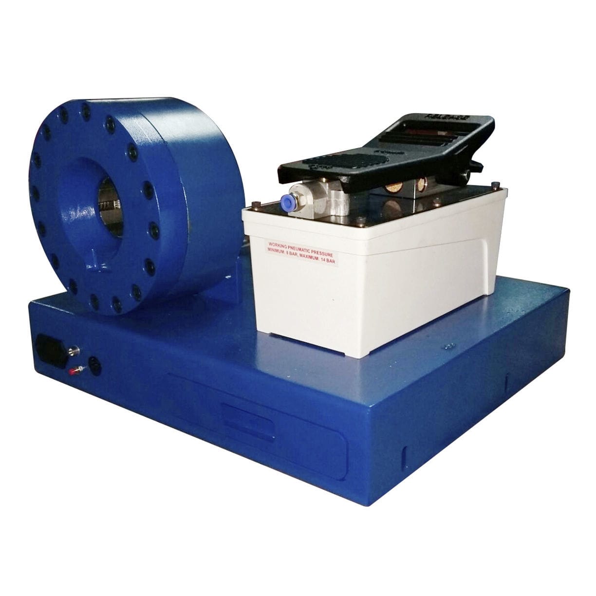 Hose crimping machine - CRM20P - BARBOFLEX - Flexible Solutions - semi ...