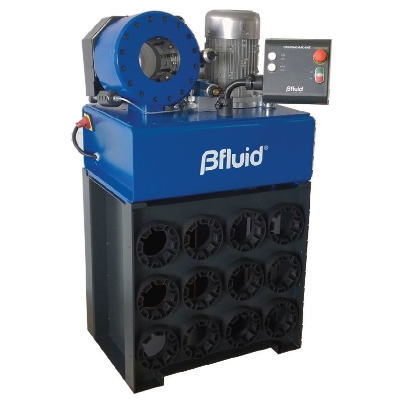 Hose crimping machine - CRM32 - BARBOFLEX - Flexible Solutions - semi ...