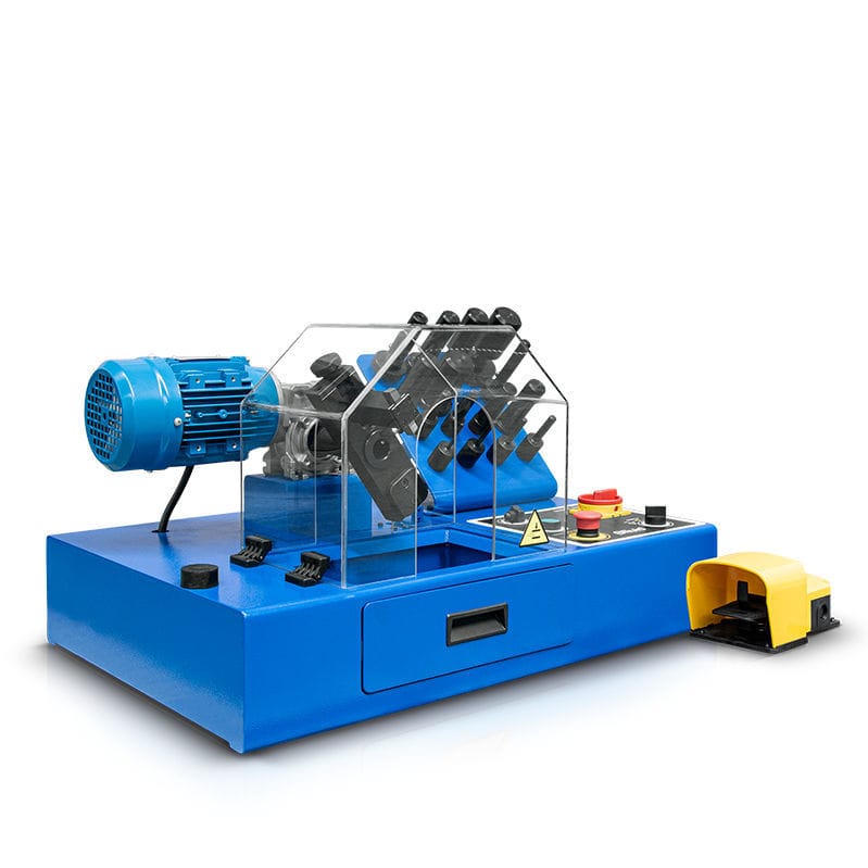 Electric hose skiving machine - SKM100 - BARBOFLEX - Flexible Solutions