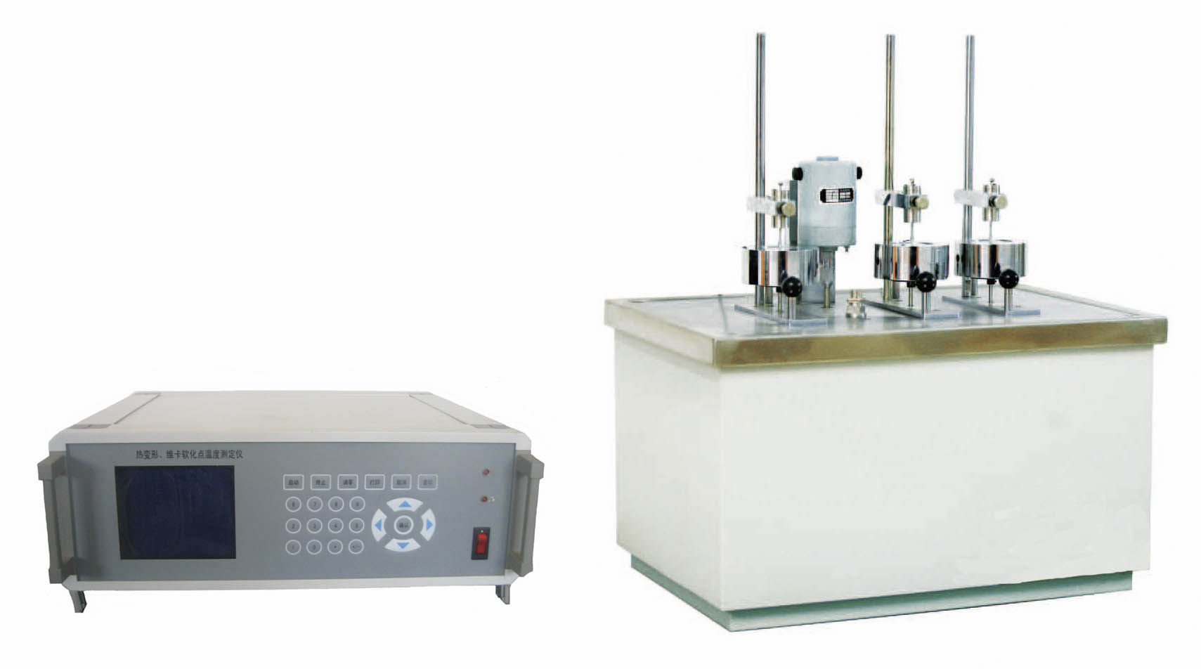 Vicat softening point Vicat testing instrument - XRW-300C LCD / HDT ...