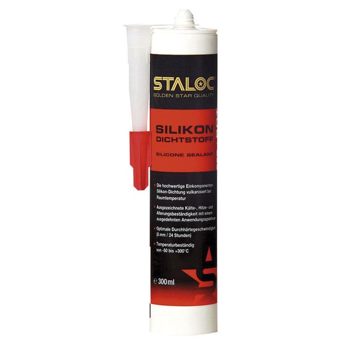 Silicone adhesive sealant - STALOC - hybrid / single-component / sealing