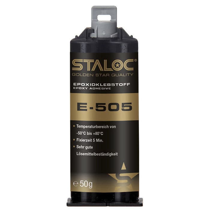 Epoxy adhesive - E-505 - STALOC - for metal / glass / for ceramics