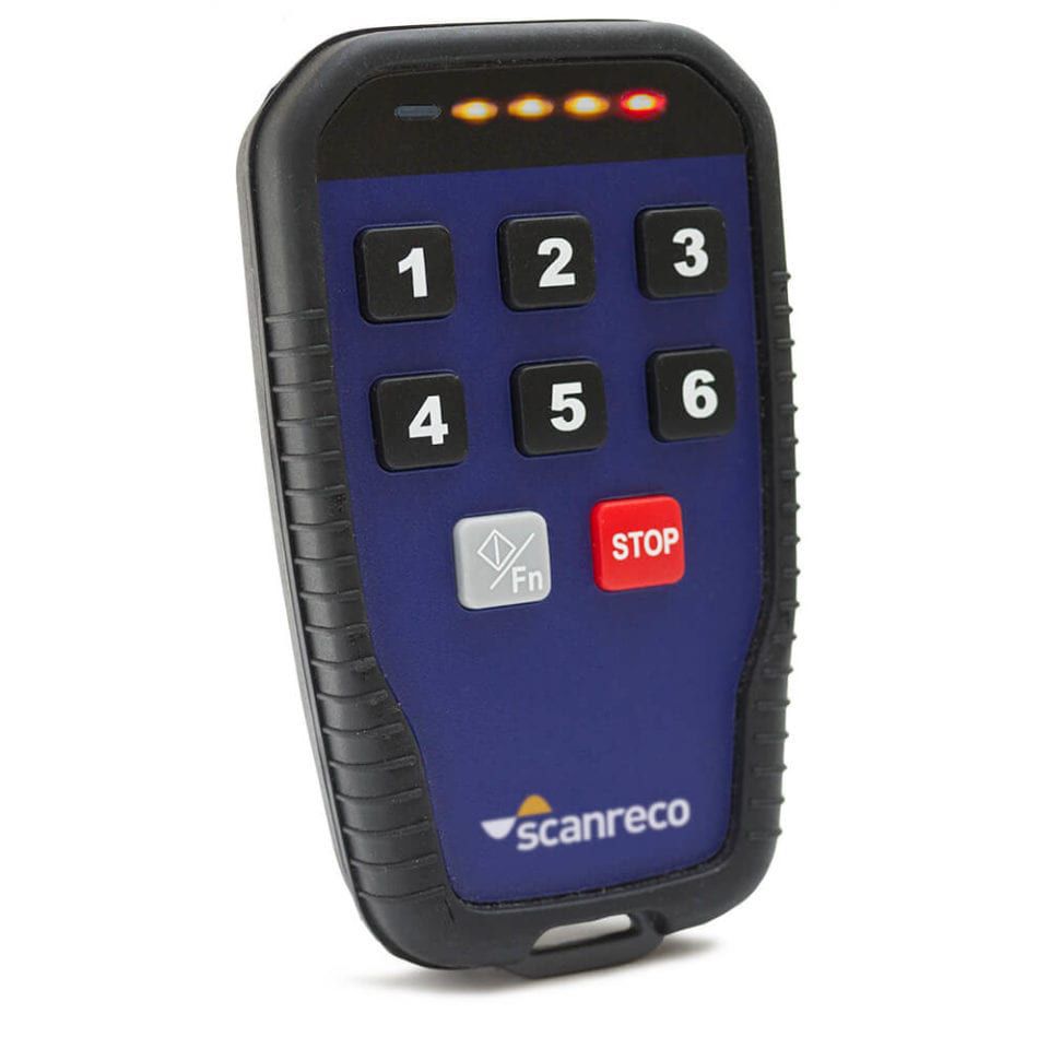 Radio control - Pocket - Scanreco Group - with buttons / industrial ...