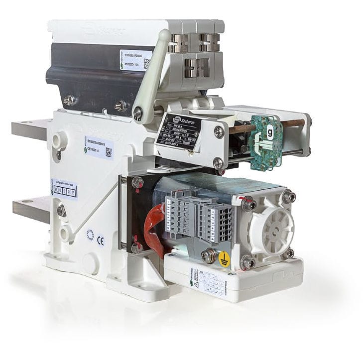 Single-pole contactor - BMS18.18 - Secheron - 2-pole / NO / railway