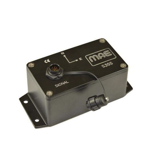 3D seismic sensor - S3SS - M.A.E. S.r.l. - for continuous structure ...