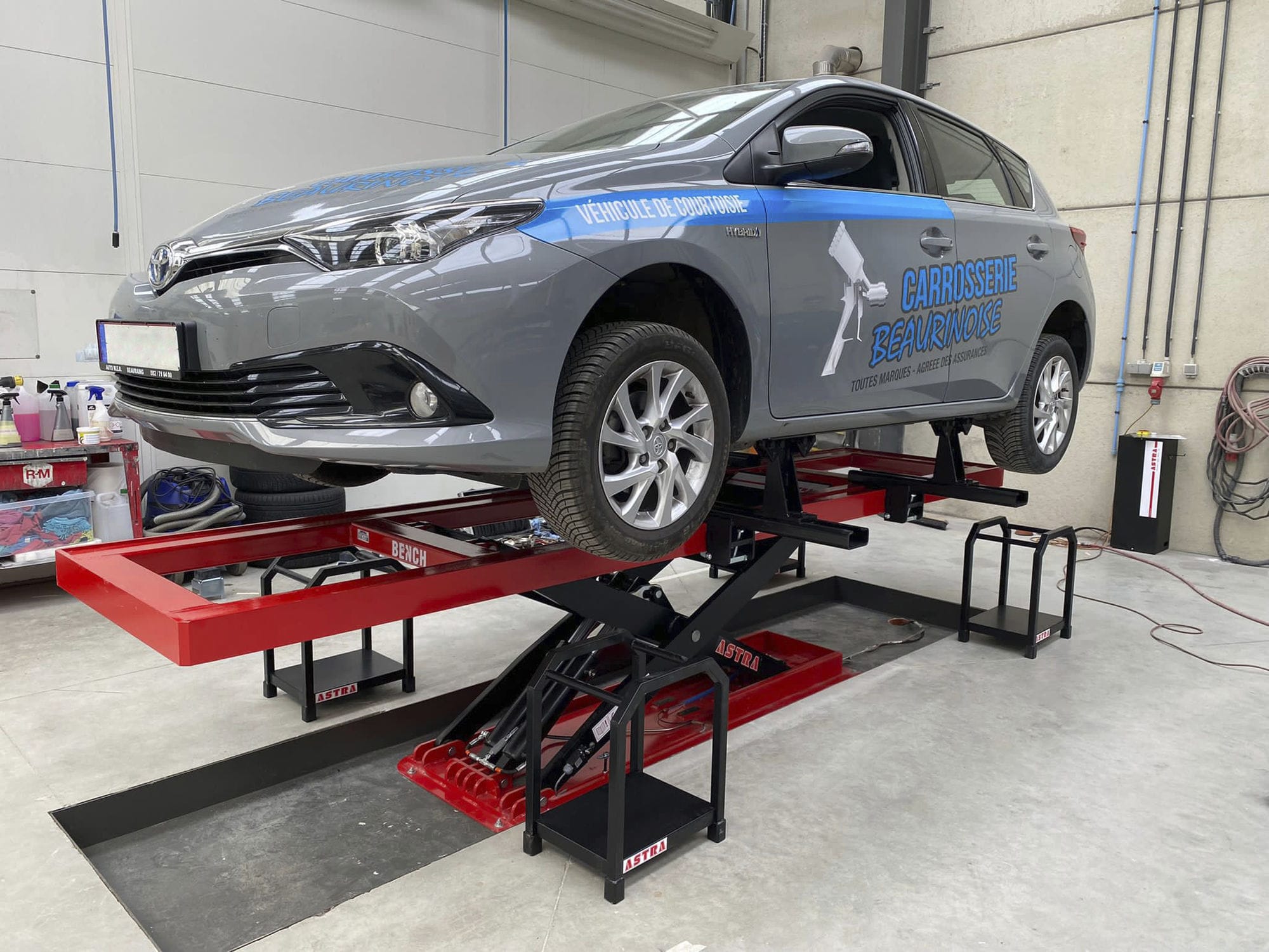 Vehicle maintenance lift table - AB4001-Big-BENCH.PLUS® - ASTRA ...