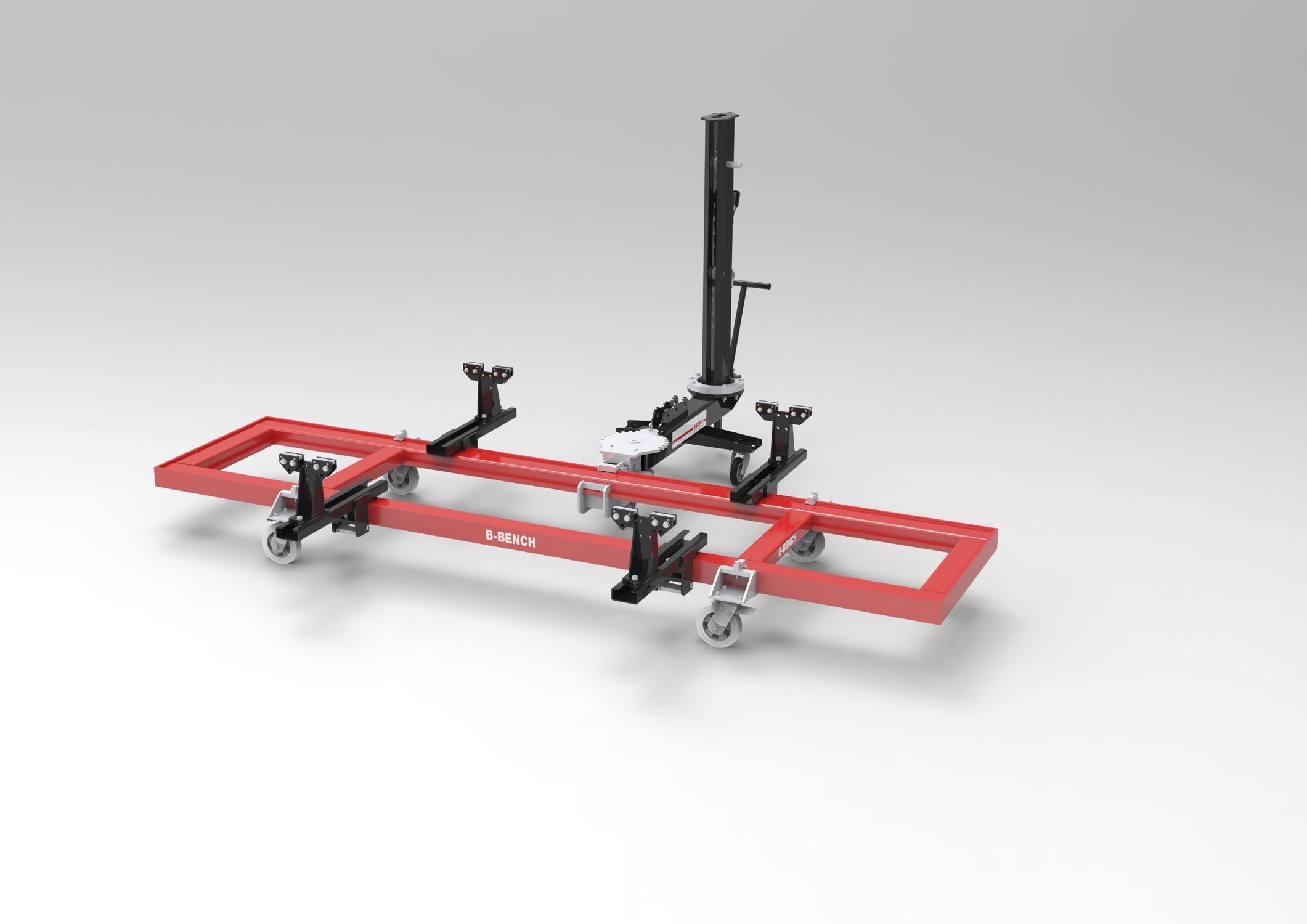 3 ton car repair bench - AB4002® xBENCH - ASTRA - with pulling arm / 10 ton