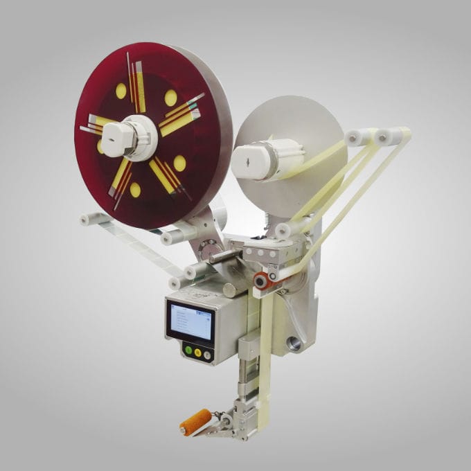 Compact labelling machine - LabelJack - Kraus Maschinenbau GmbH