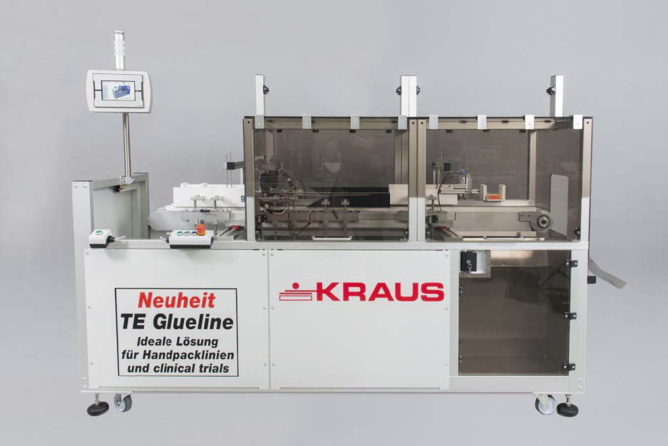 Automatic gluing machine - TE - Kraus Maschinenbau GmbH - for the ...