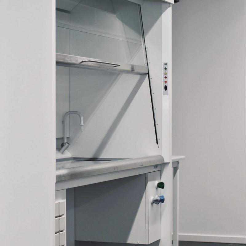 Laboratory fume hood - Labflex AS - clean air / walk-in