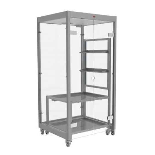 Ventilated cabinet - Labflex AS - storage / on casters / shelf