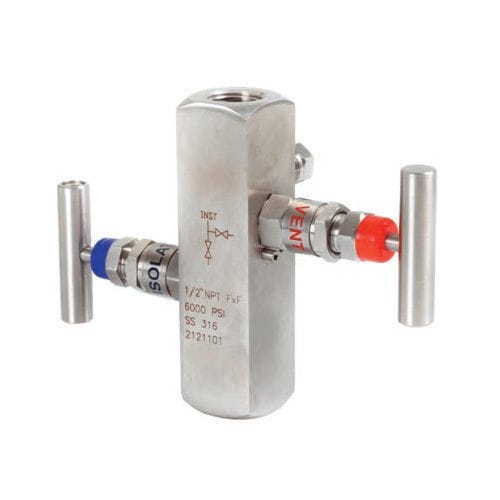 2-channel manifold - V102 - Metalurgica Zaes S.L. - stainless steel ...