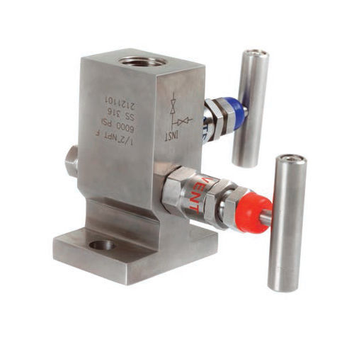 2-channel manifold - V105 - Metalurgica Zaes S.L. - stainless steel ...