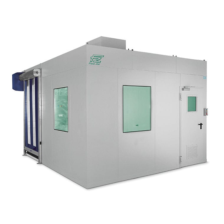 Laminar flow booth - Franz Ziel GmbH - stainless steel