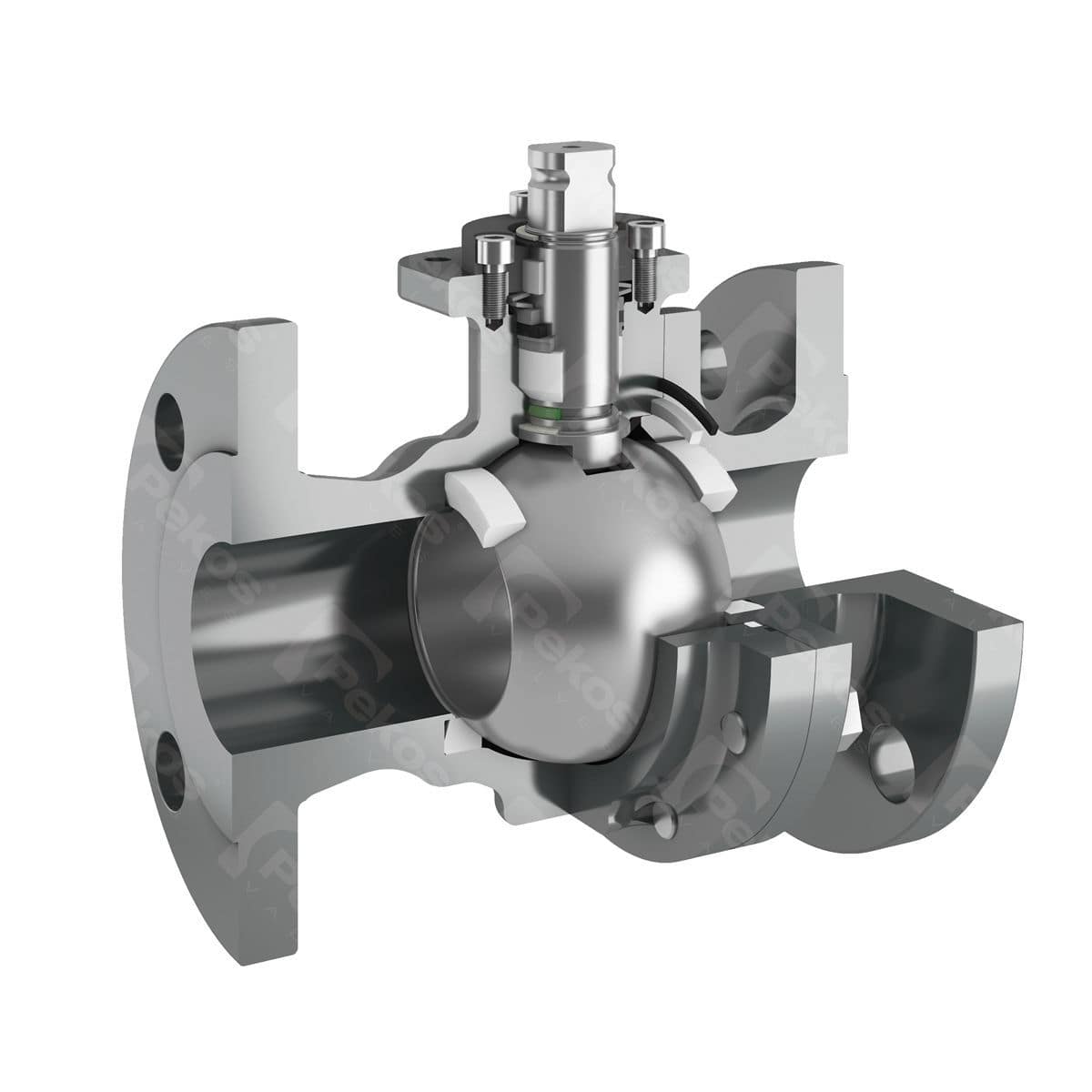 Floating ball valve - Z series - Pekos Valves S.A. - lever / for oil ...