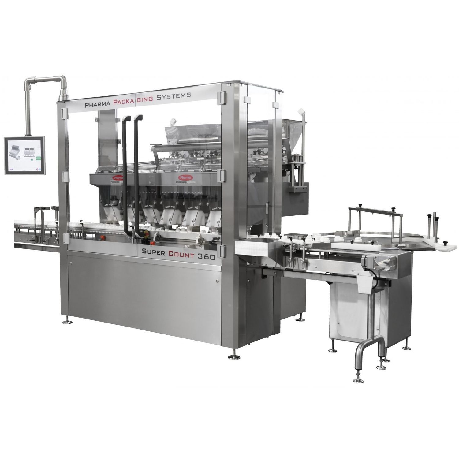 Capsule counting machine - Pharmacount SC - Pharma Packaging Systems ...