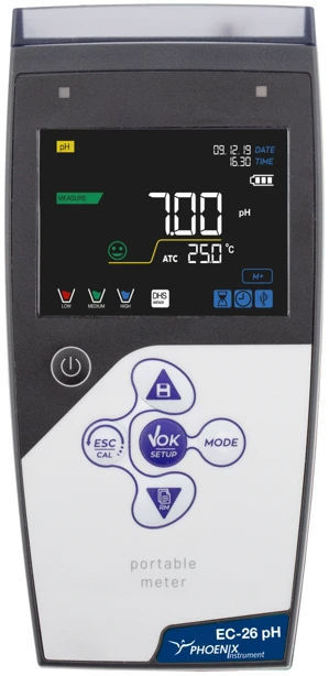 Portable pH meter - EC-21 pH - Phoenix Instrument GmbH - laboratory ...