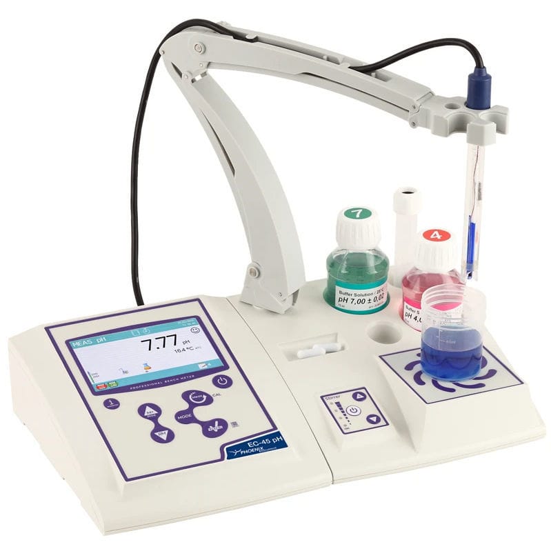 Bench-top pH meter - EC-45 pH - Phoenix Instrument GmbH - laboratory ...