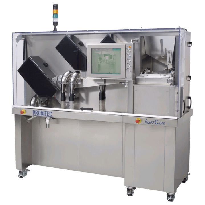 Inspection machine for the pharmaceutical industry - INSPECAPS ...