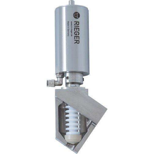 Pneumatic valve - Gebr. Rieger GmbH + Co. KG - for food applications ...