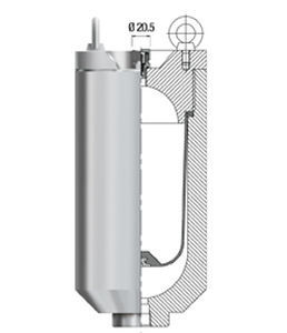 Bladder type pulsation damper - LAVS series - SAIP S.R.L. - pneumatic ...