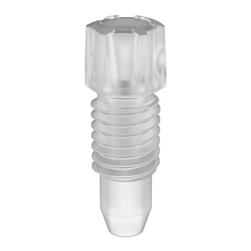 Cylindrical plug - 160502 - S.C.A.T. Europe GmbH - threaded / PFA ...