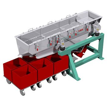 Sludge treatment separator screen - Sinex Industrie SAS