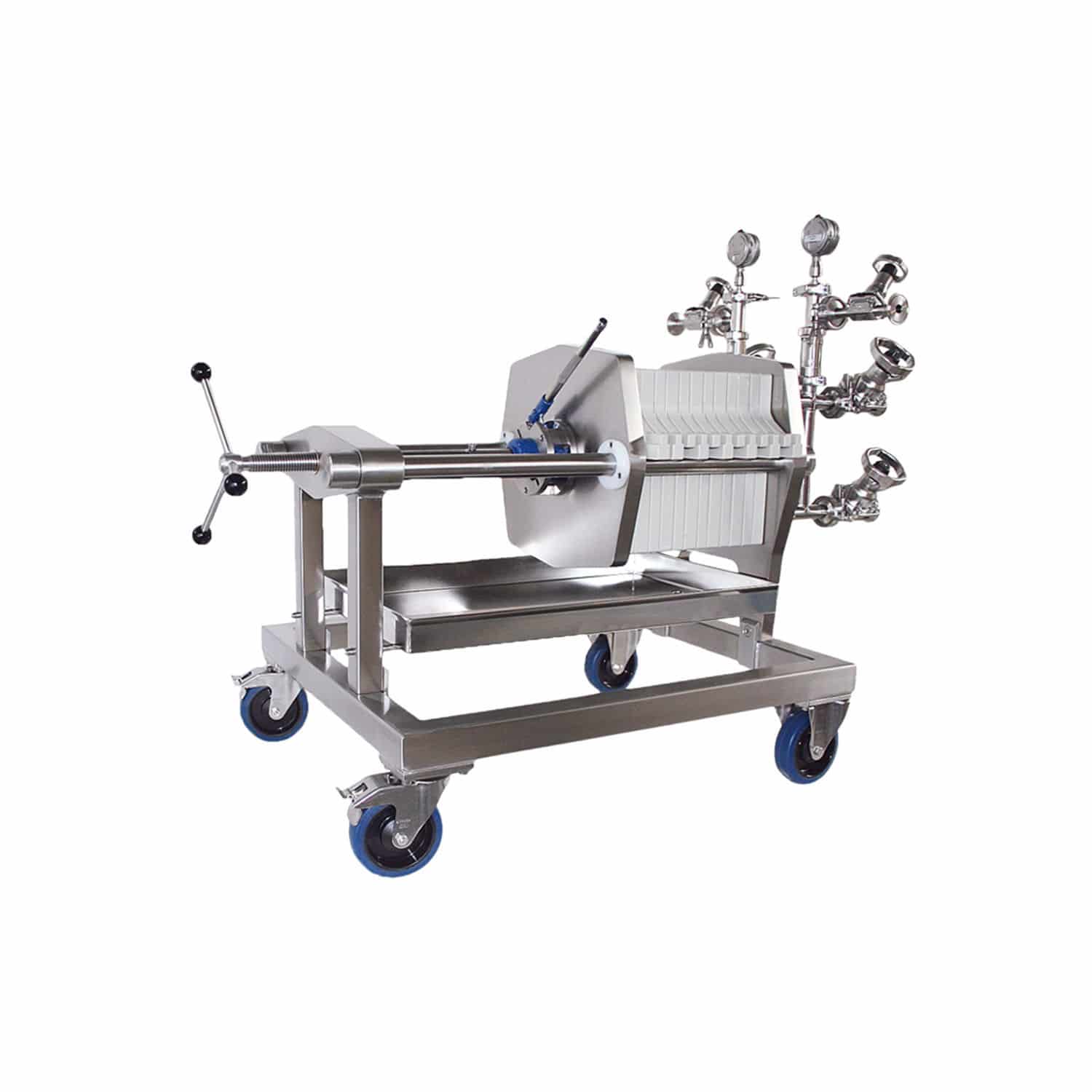 Plate and frame filter press - Hermetix 200 P - Strassburger Filter ...