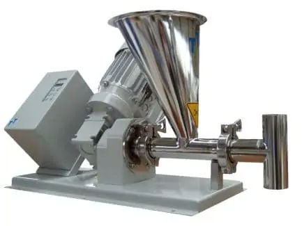 Single-screw dosing feeder - ED 40 Q - Three-Tec GmbH - in-line / for ...