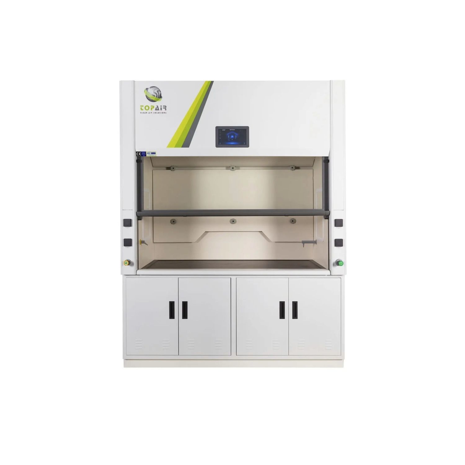 Fume extraction cupboard - FH series - TopAir Systems - floor-mounted ...