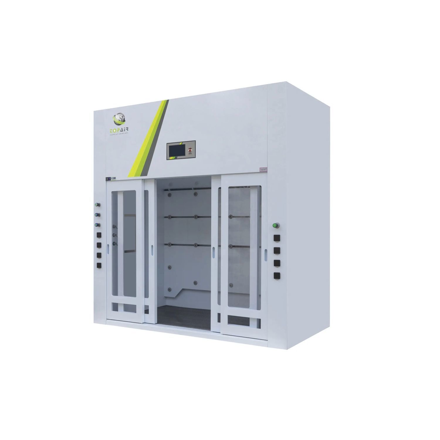 Laboratory fume hood - FH WI-PP-H series - TopAir Systems - chemical ...