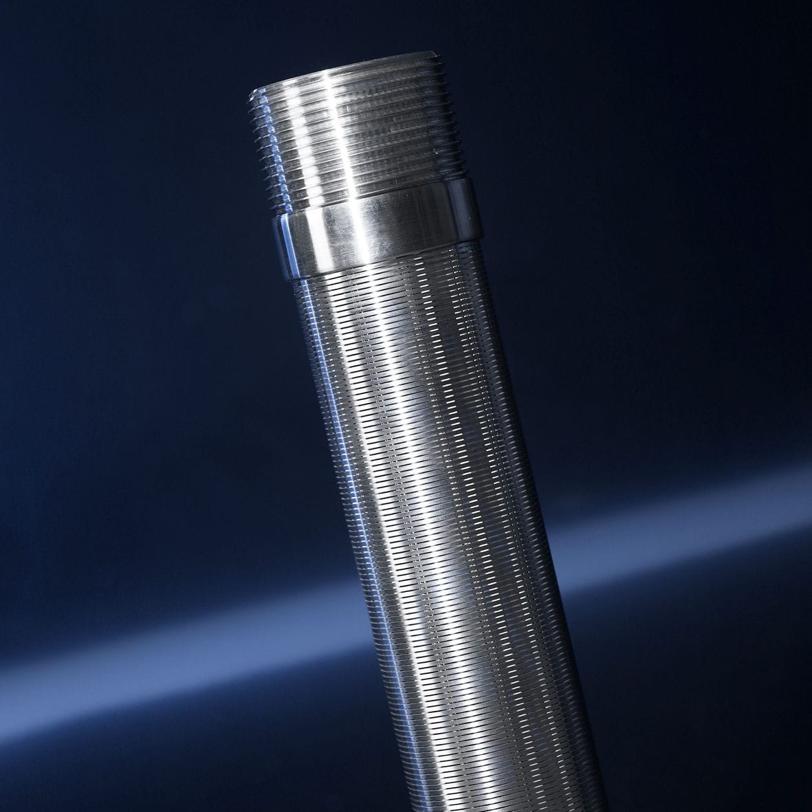 Cylindrical wedge wire screen - Trislot n.v. - slot / V-shaped