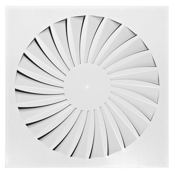 Circular air diffuser - TDF-SilentAIR - Trox GmbH - square / ceiling ...