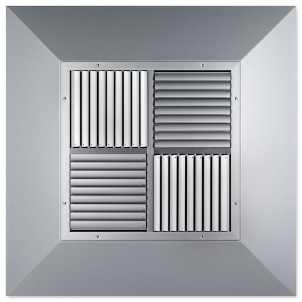 Square air diffuser - VD - Trox GmbH - ceiling / induction