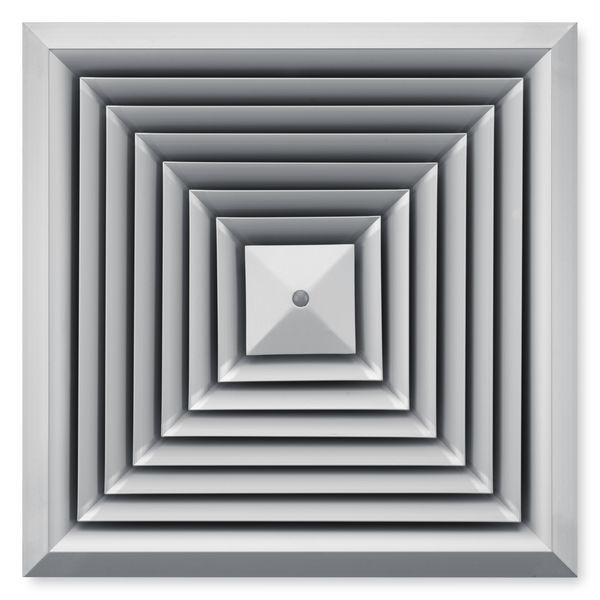 Square air diffuser - ADLQ - Trox GmbH - ceiling / fixed / induction