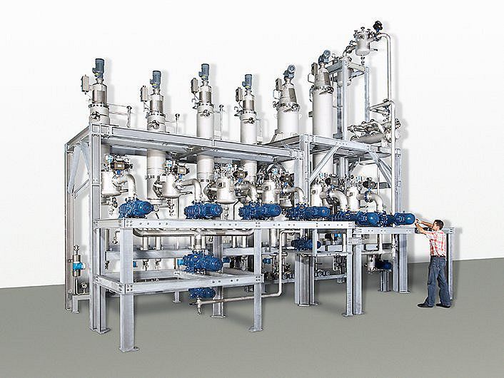 Short path distillation unit - UIC GmbH - for food products / for the ...
