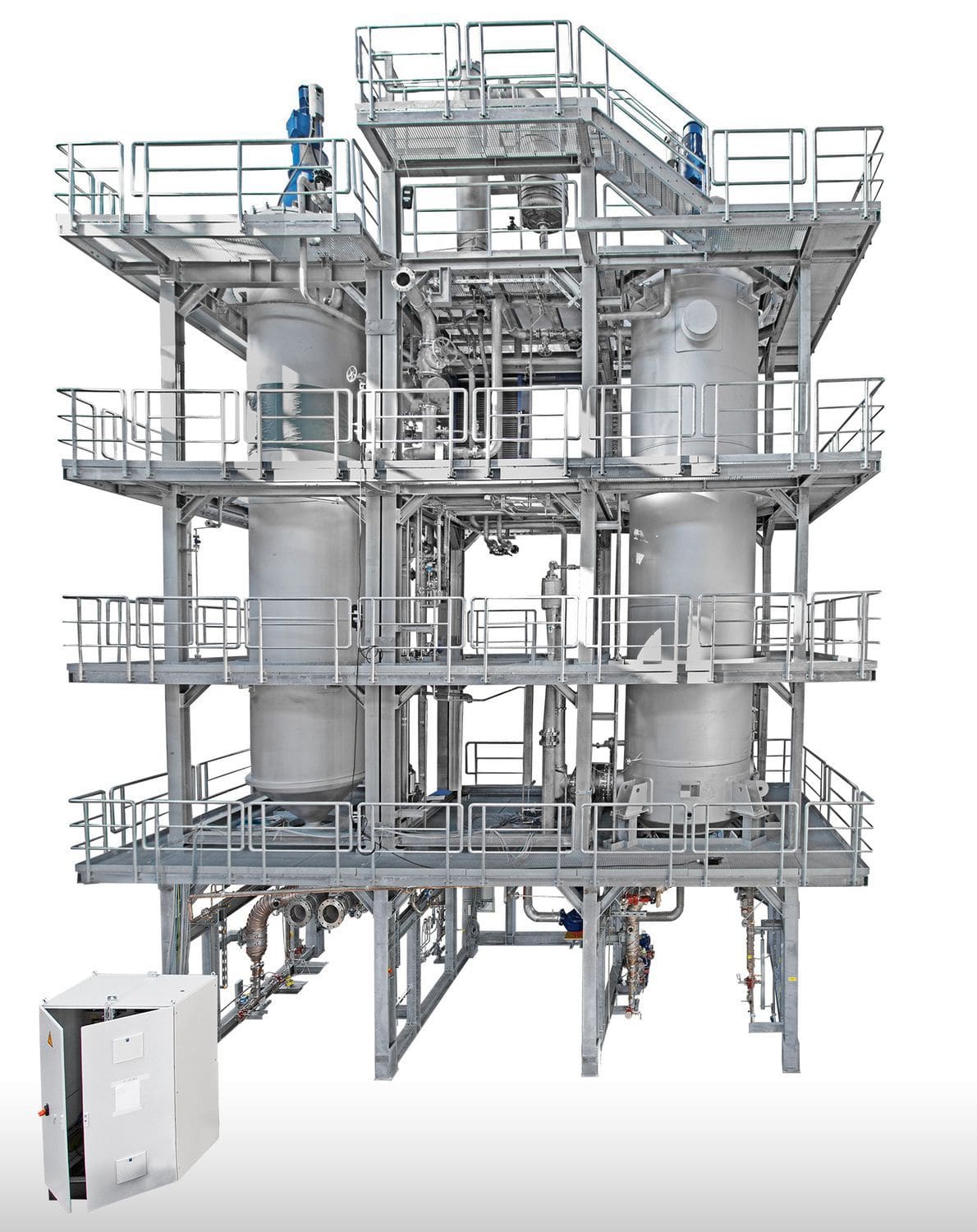 Large volume evaporator - UIC GmbH - thin-film / wiped film / short path