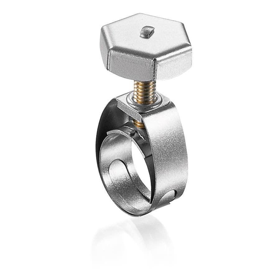 Screw tube clamp - 561 series - Carl Friedrich Usbeck KG - stainless steel