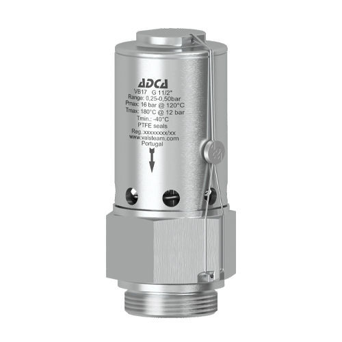 Stainless steel vacuum breaker - VB17 - VALSTEAM ADCA Engineering S.A. - flanged / threaded