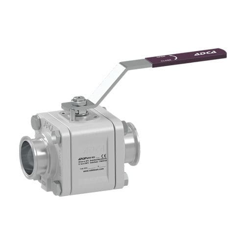 Ball valve - M3H - VALSTEAM ADCA Engineering S.A. - lever / for control ...