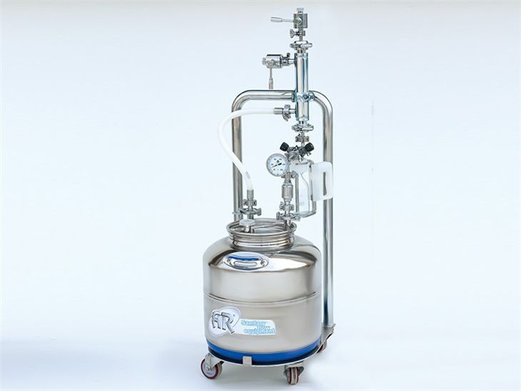 Steam condenser - PSSCT - AERRE INOX Srl - cooled / stainless steel / pure