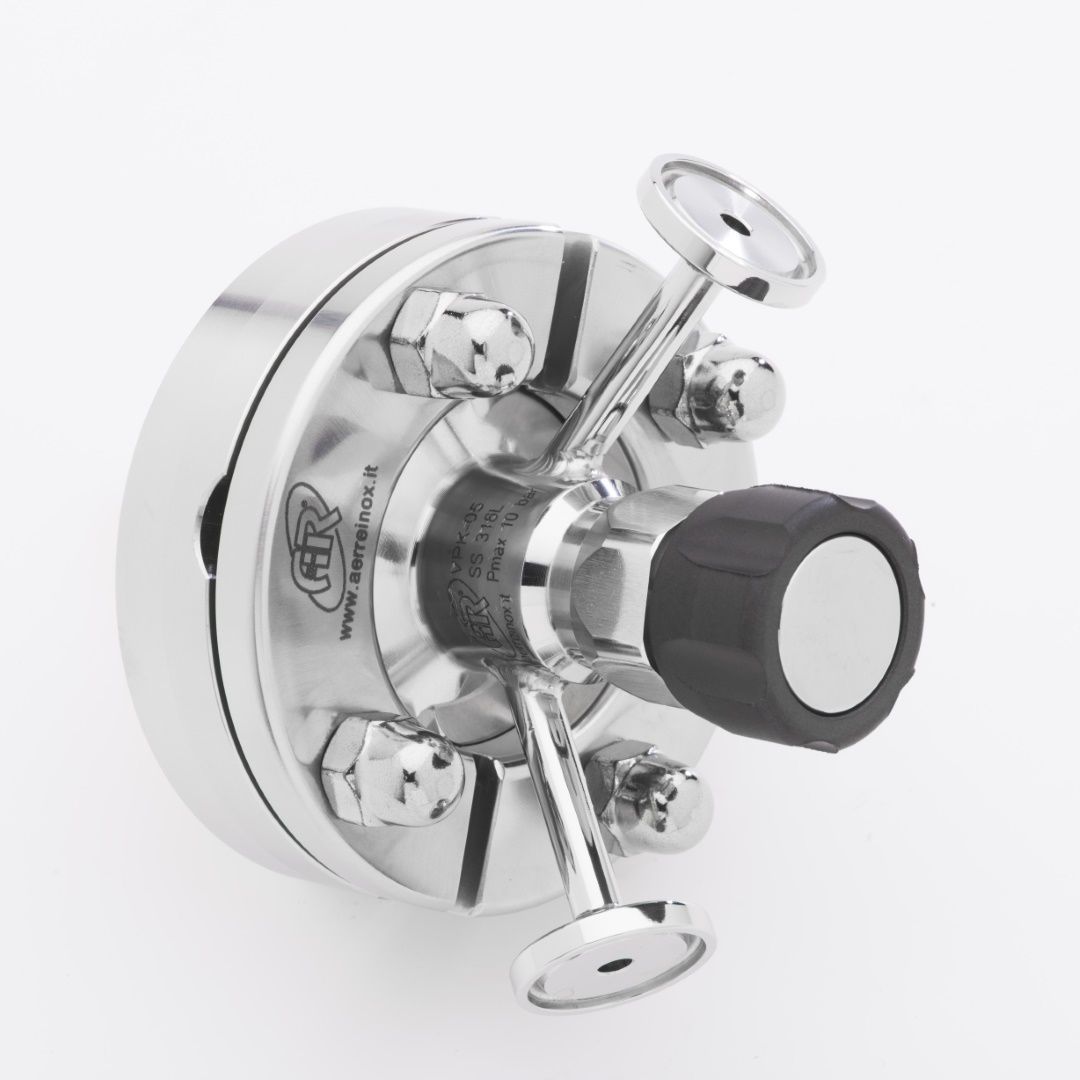 Sampling valve - VPK - AERRE INOX Srl - diaphragm / pneumatic / for ...