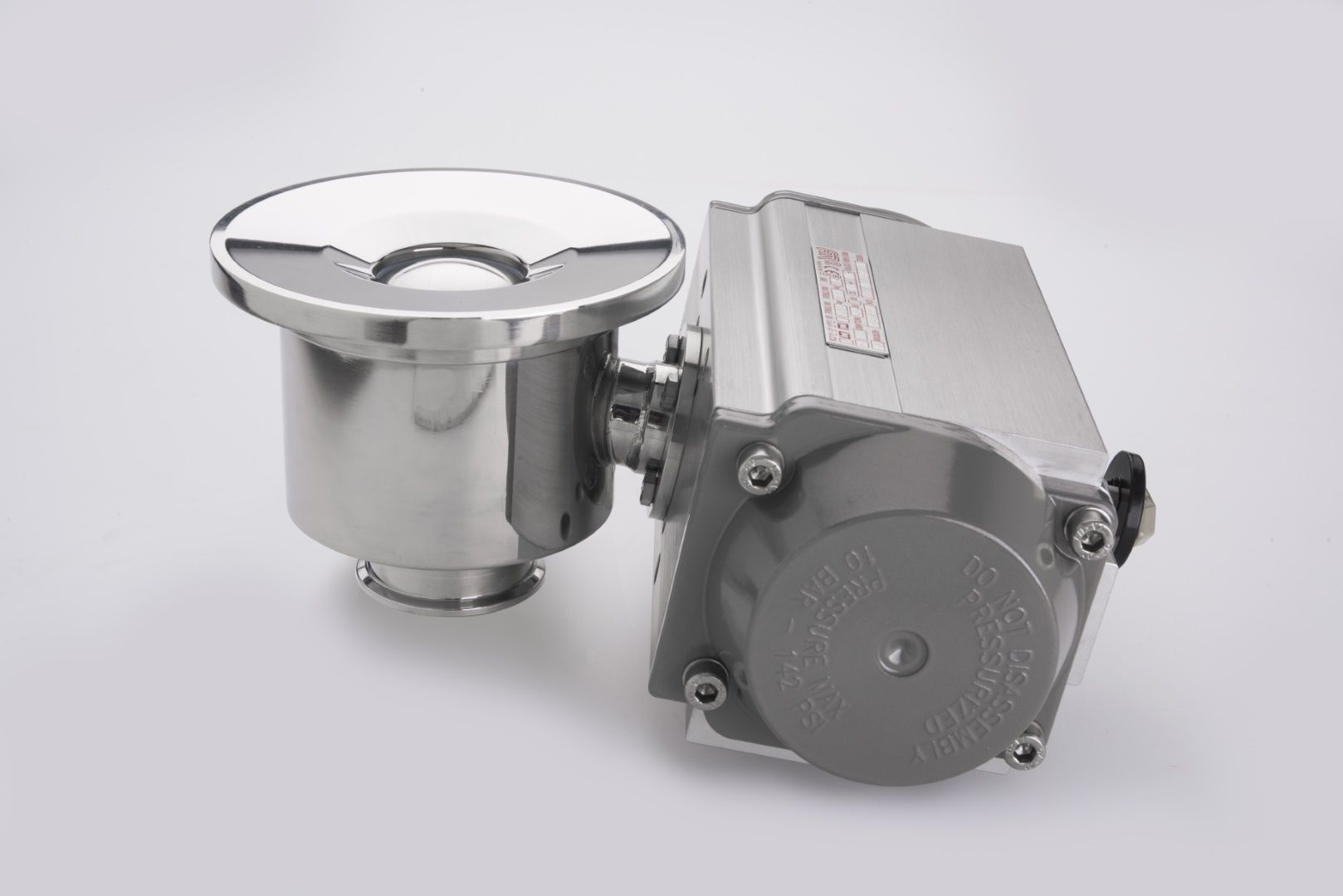 Ball valve - VSF series - AERRE INOX Srl - manual / welded / jacketed