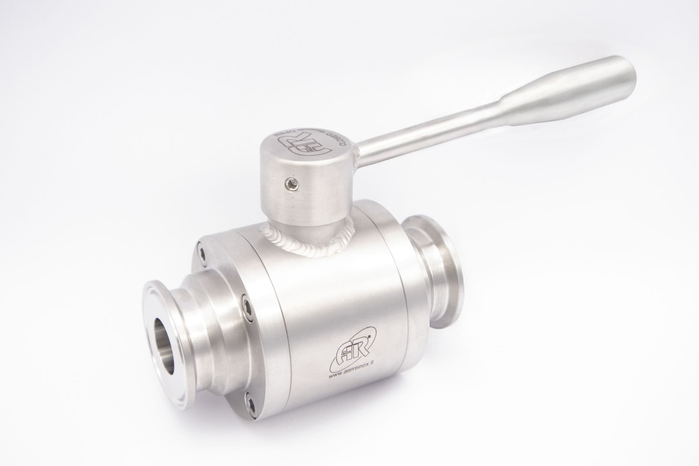 Ball valve - VSS series - AERRE INOX Srl - manual / for steam / weld